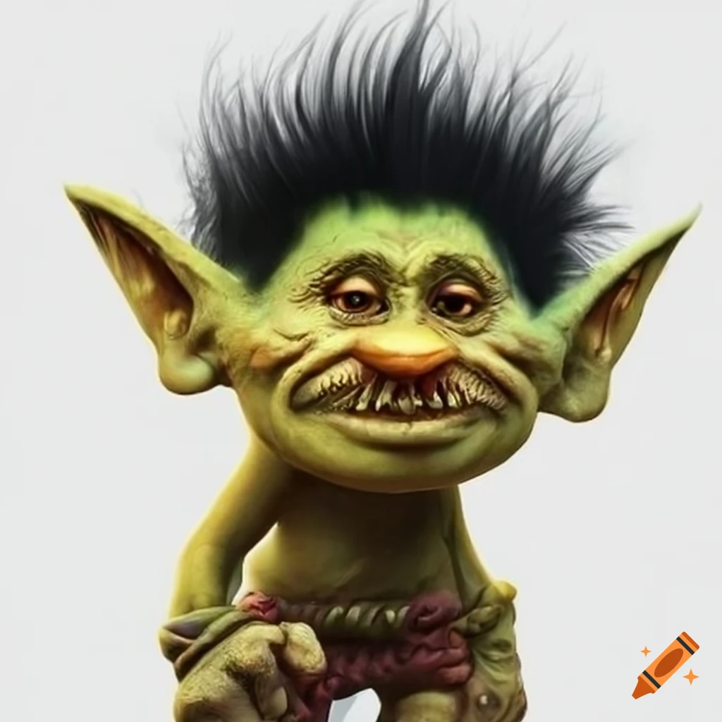 Image of a troll on Craiyon
