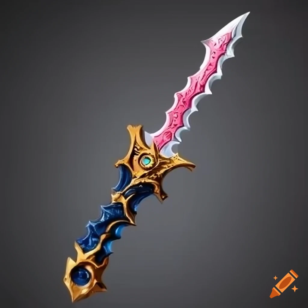 Mythic master perfect wave sword on Craiyon