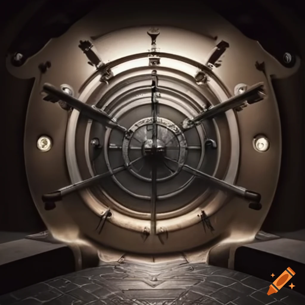 Bank vault on Craiyon