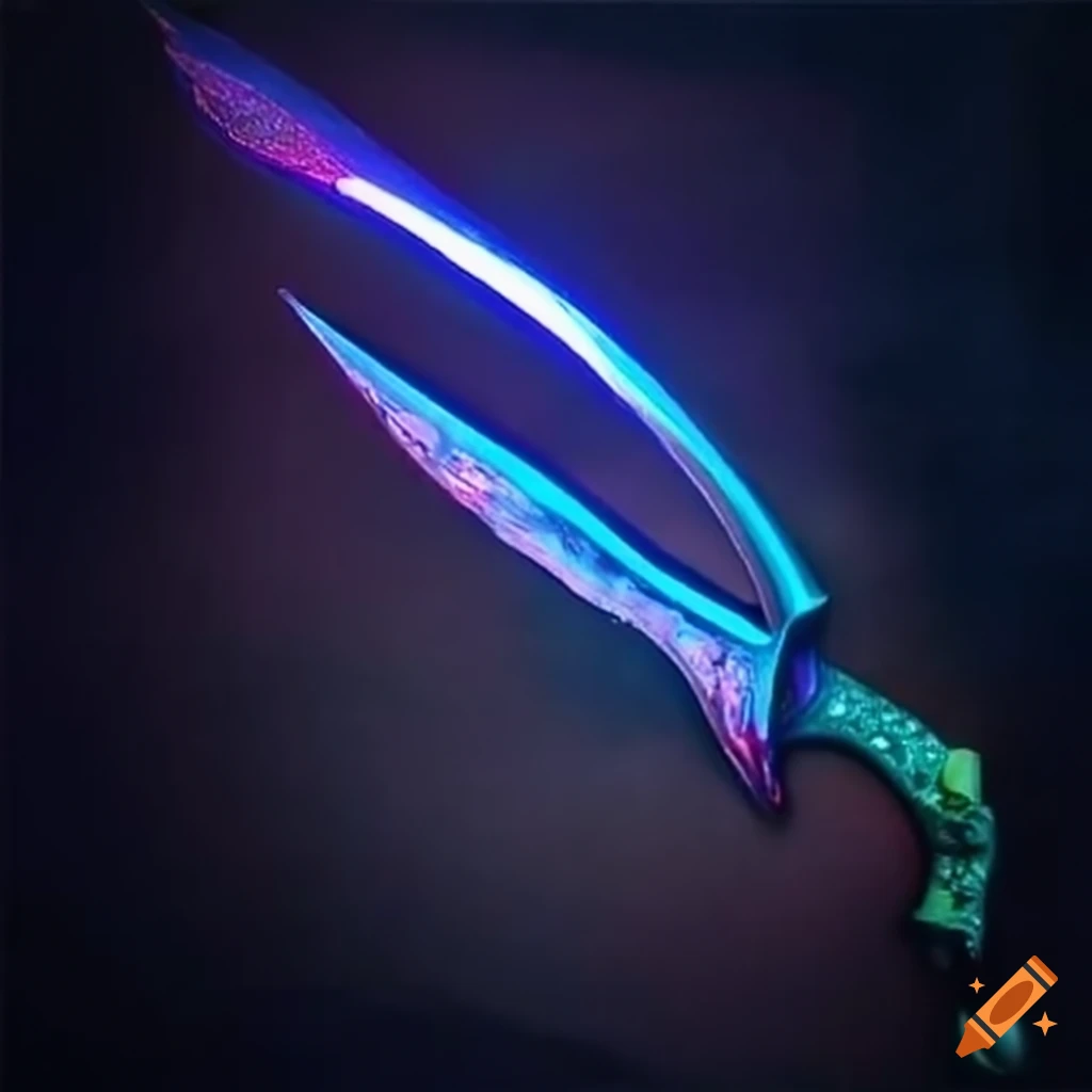 Vorpal wave sword on Craiyon