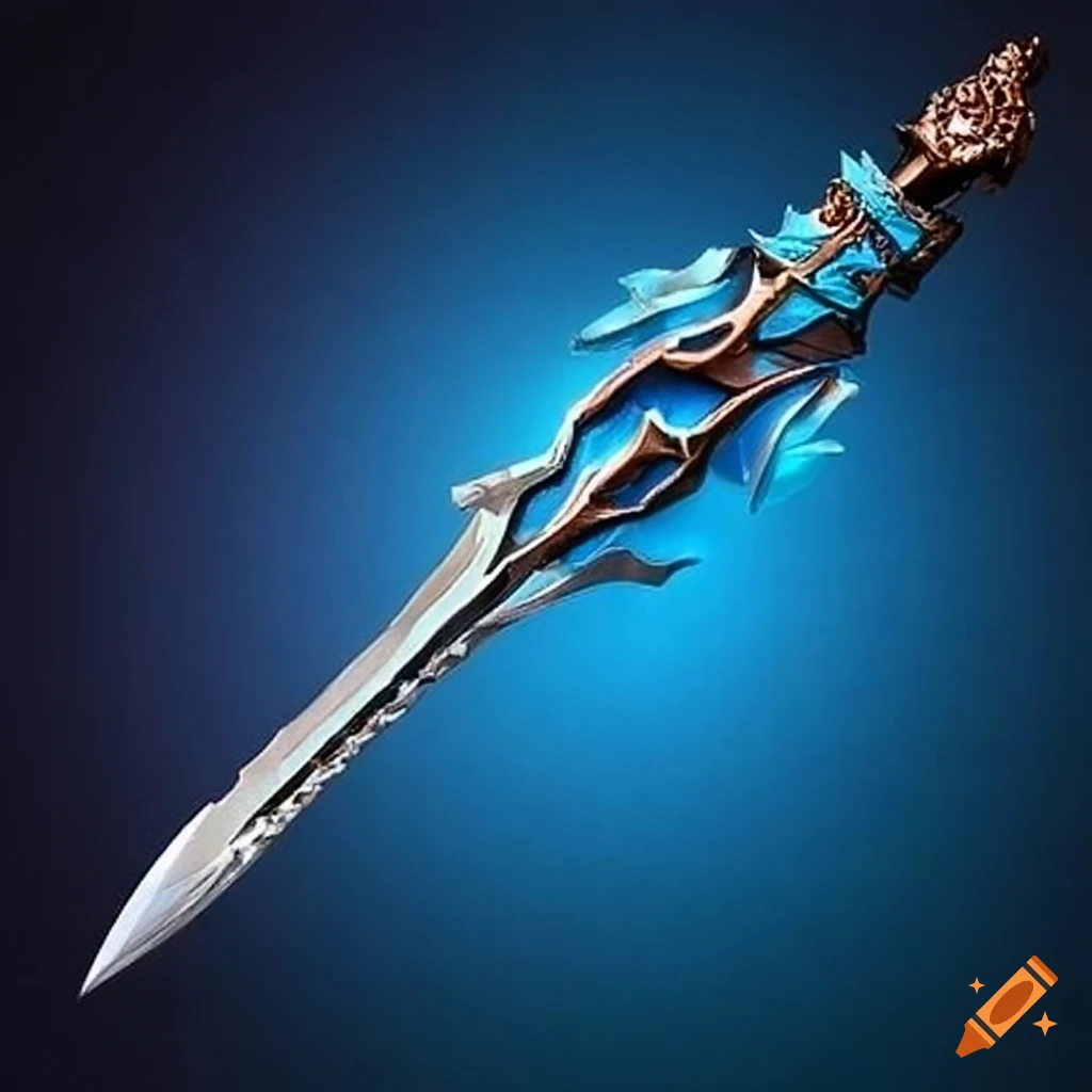 Mythic master perfect wave sword on Craiyon