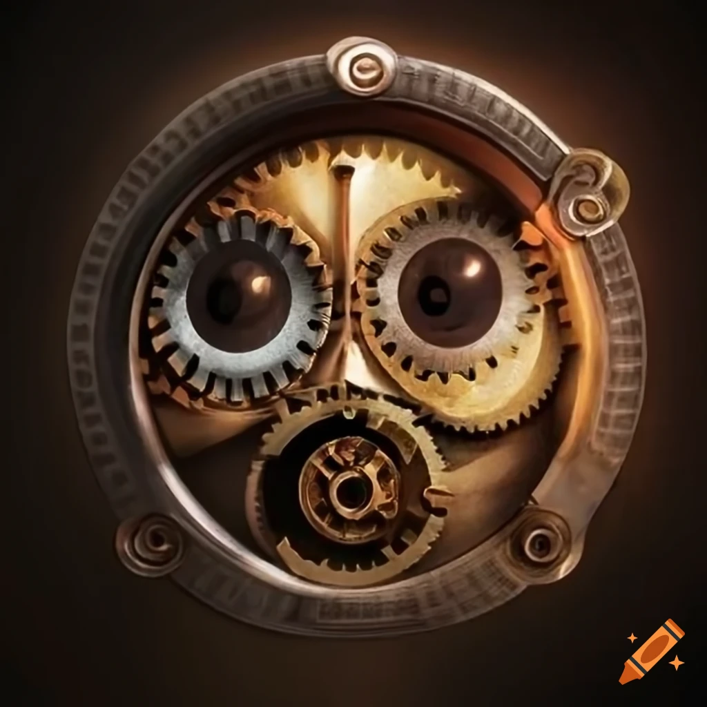 Clockwork eye on Craiyon