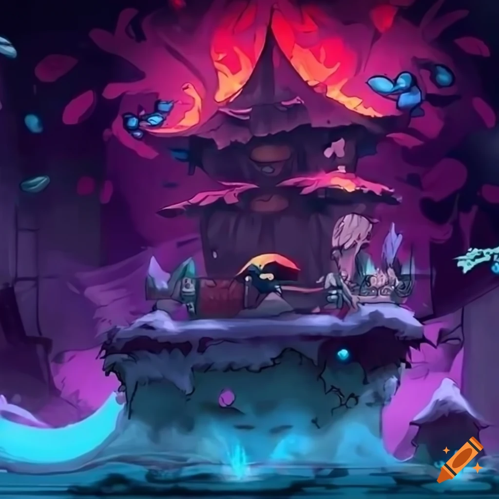 Ddtank game map and boss design on Craiyon