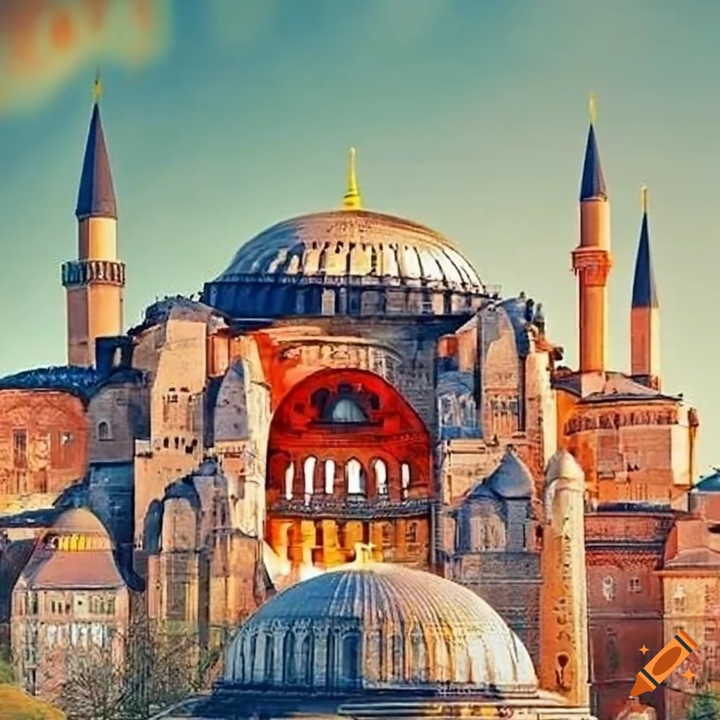 Hagia sophia on Craiyon
