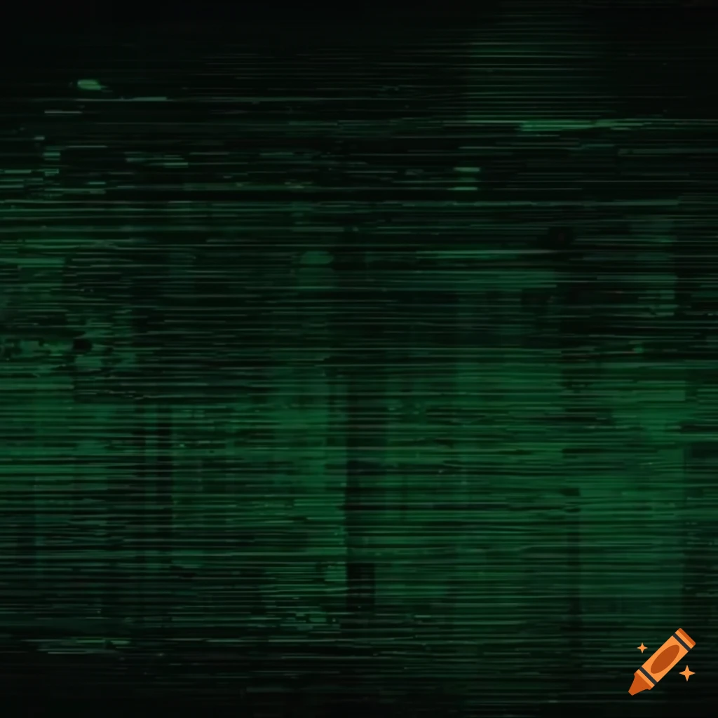 Glitch computer screen code with jackson pollock art and vhs glitch on ...