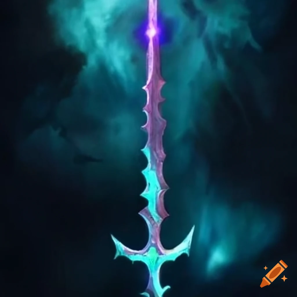 Vorpal magical sword on Craiyon