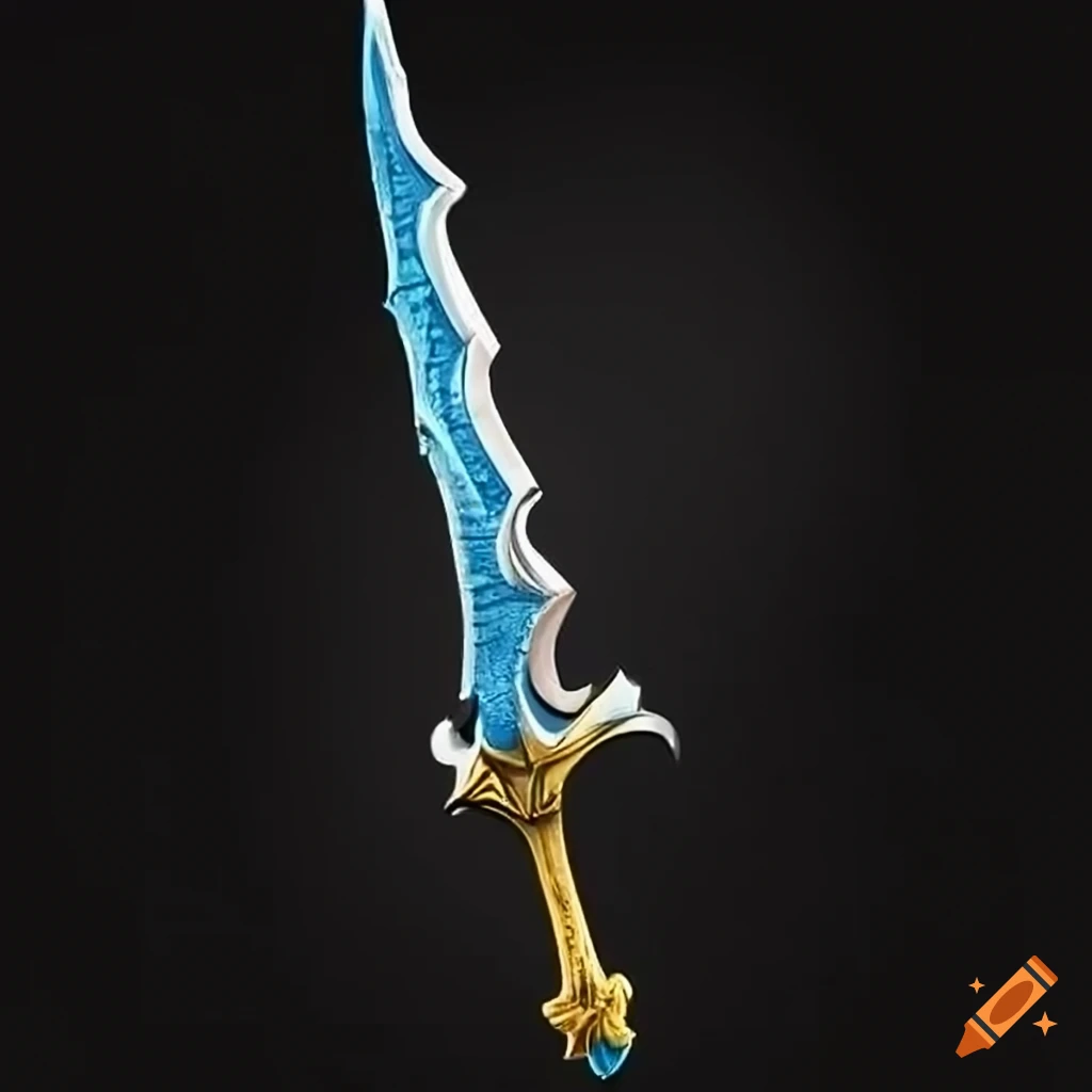 Mythic master perfect wave sword on Craiyon