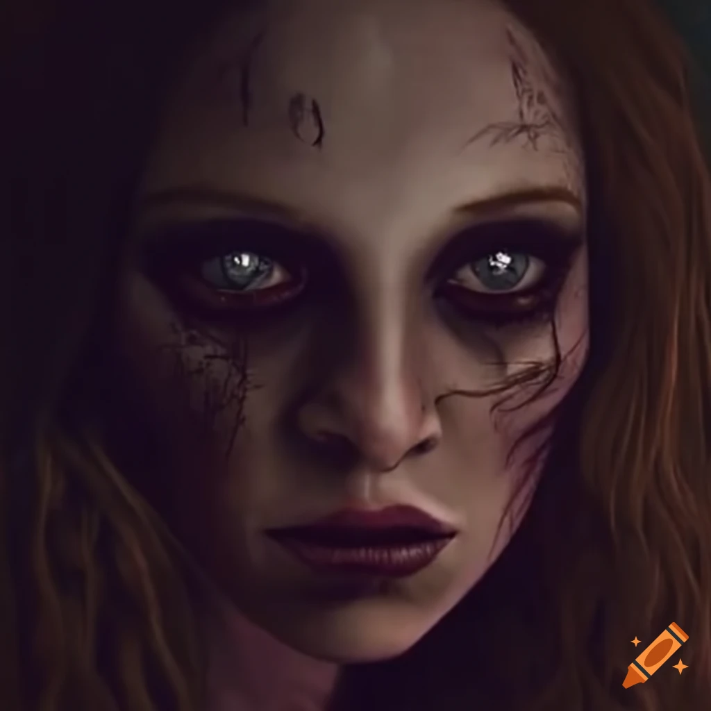 Haunting image on Craiyon