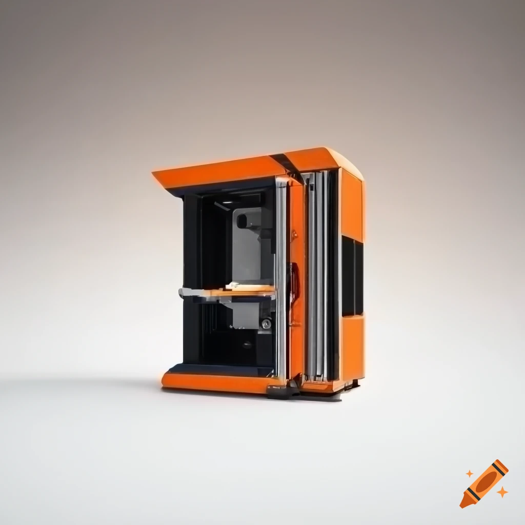 Voron style coreXY 3D printer in gray and orange with 2020 extrusions ...