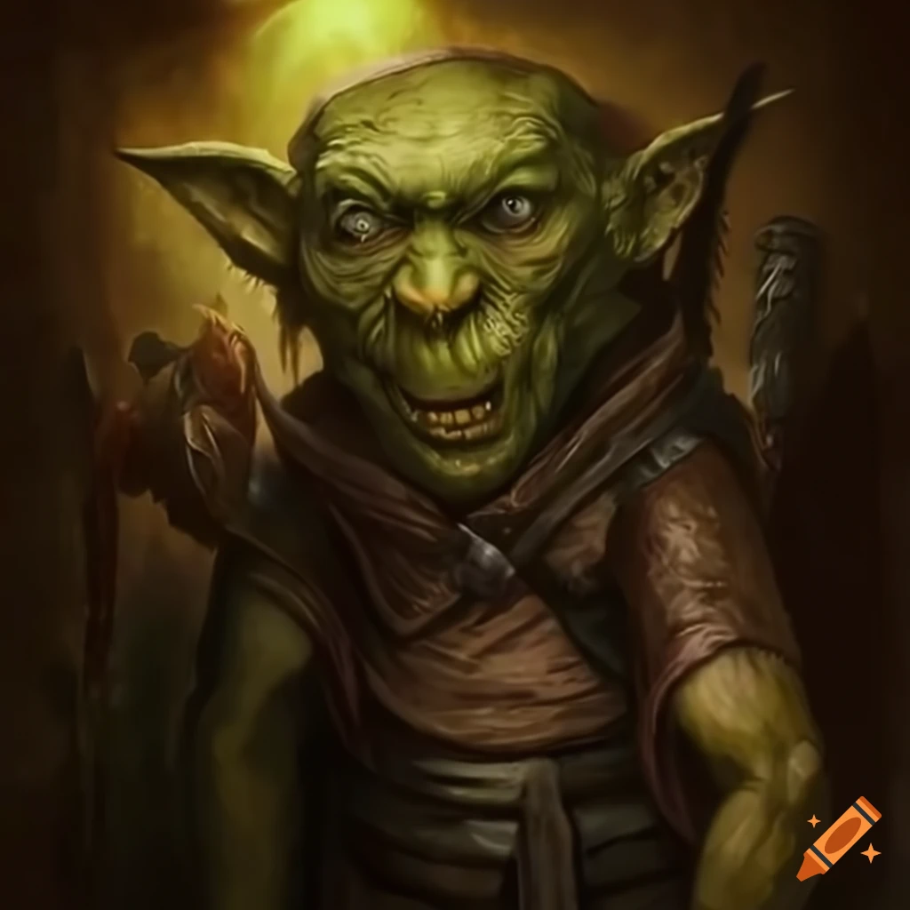 Medieval goblins in a fantasy setting on Craiyon
