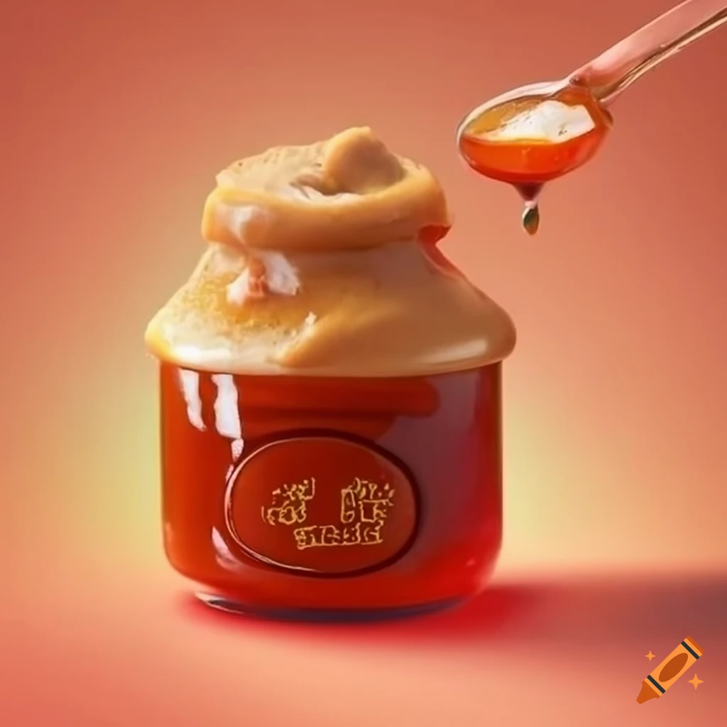 Hamster bread topped with hot sauce on Craiyon