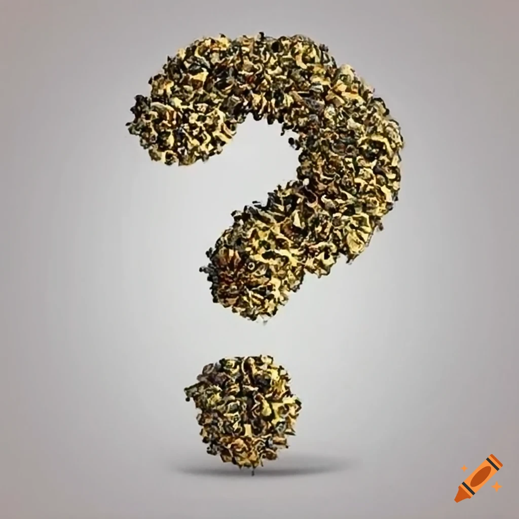 Question mark made out of question marks on Craiyon