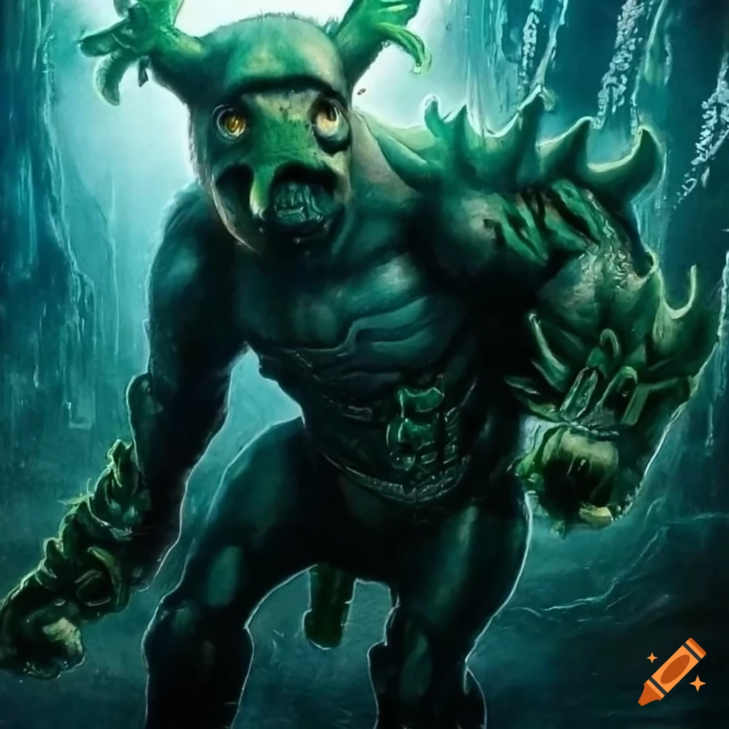 Minecraft Warden detailed art piece in realistic style on Craiyon