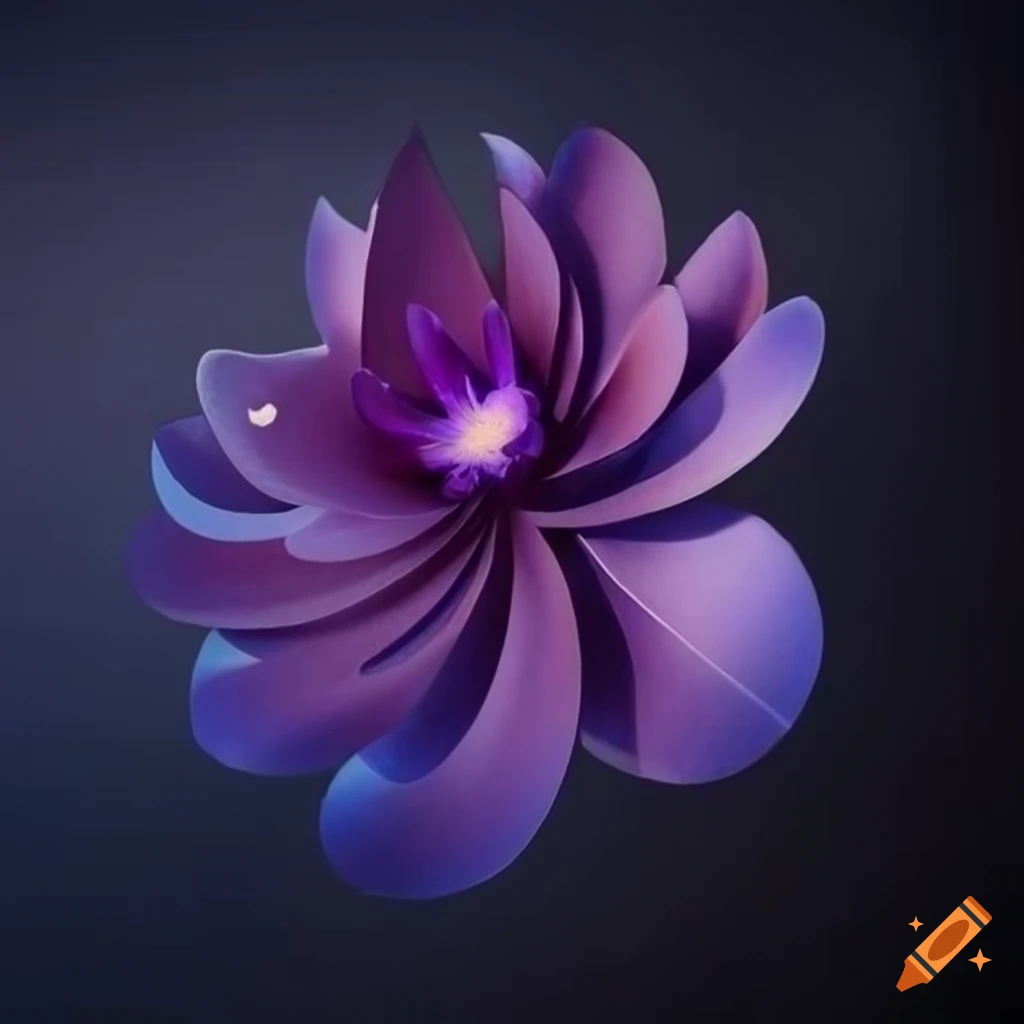 Midnight bloom on Craiyon