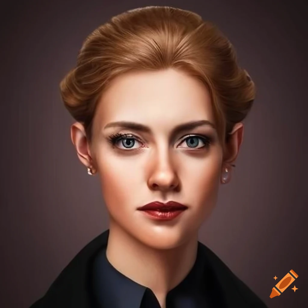 Realistic portrait of a calm and professional human resources director ...