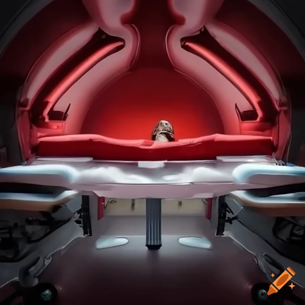 Futuristic medical box with advanced technology for healthcare on Craiyon