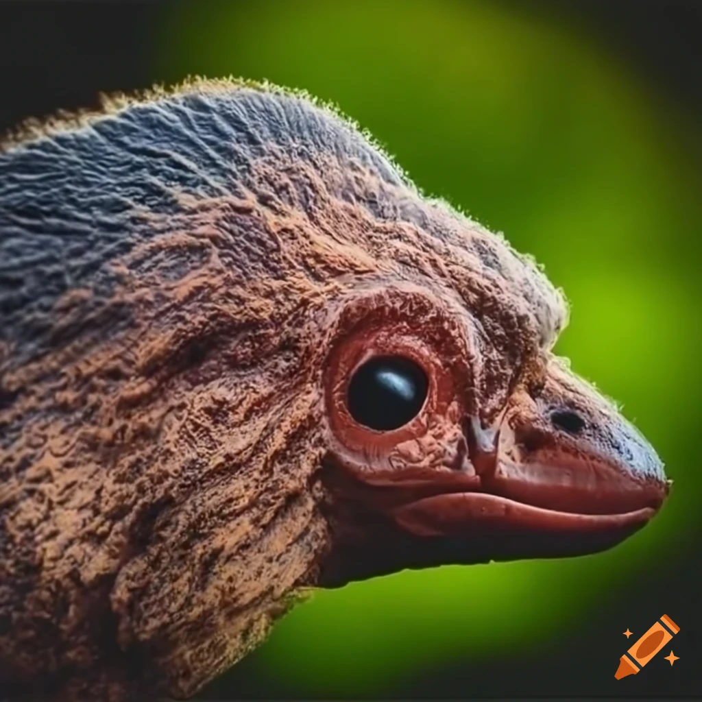Huge menacing unnatural rock formation on Craiyon