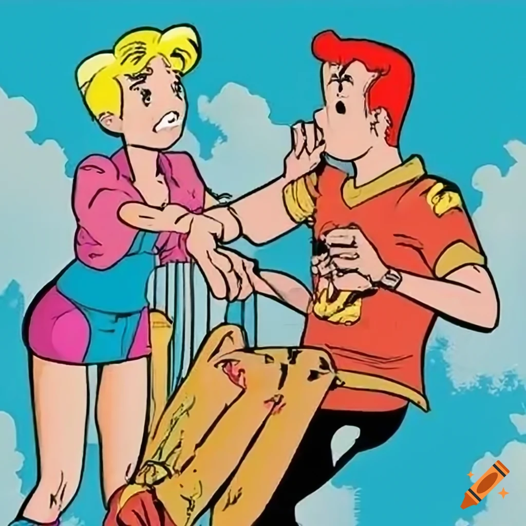 VB55 comic style inspired by 60s Archie Comics and Akira Toriyama on ...