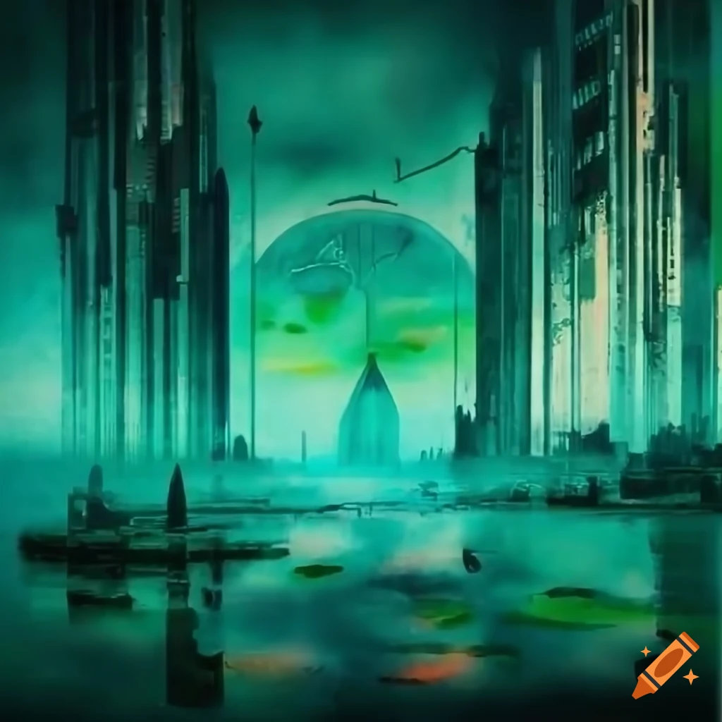 Double exposure of Thomas Anderson and matrix in futuristic surrealism ...