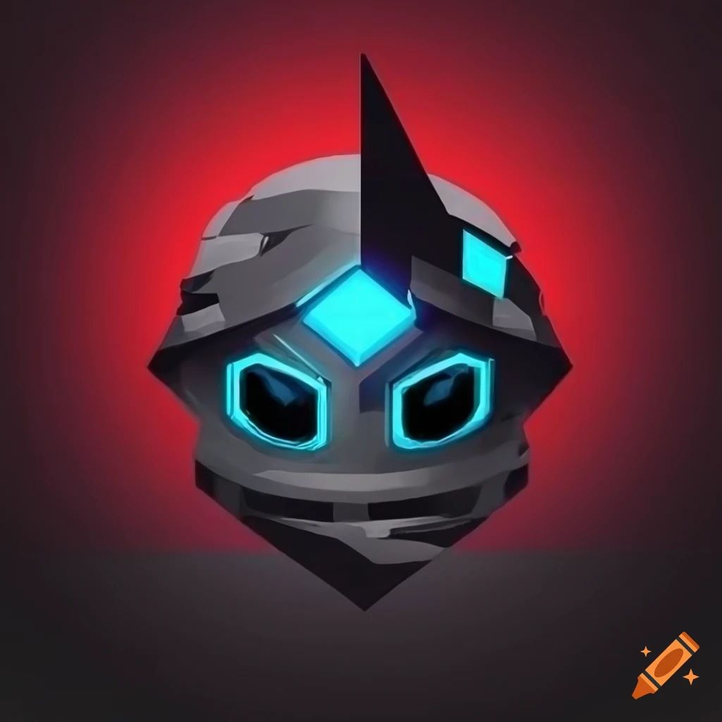 Captivating gamer-themed profile picture in red, black, grey, and blue ...