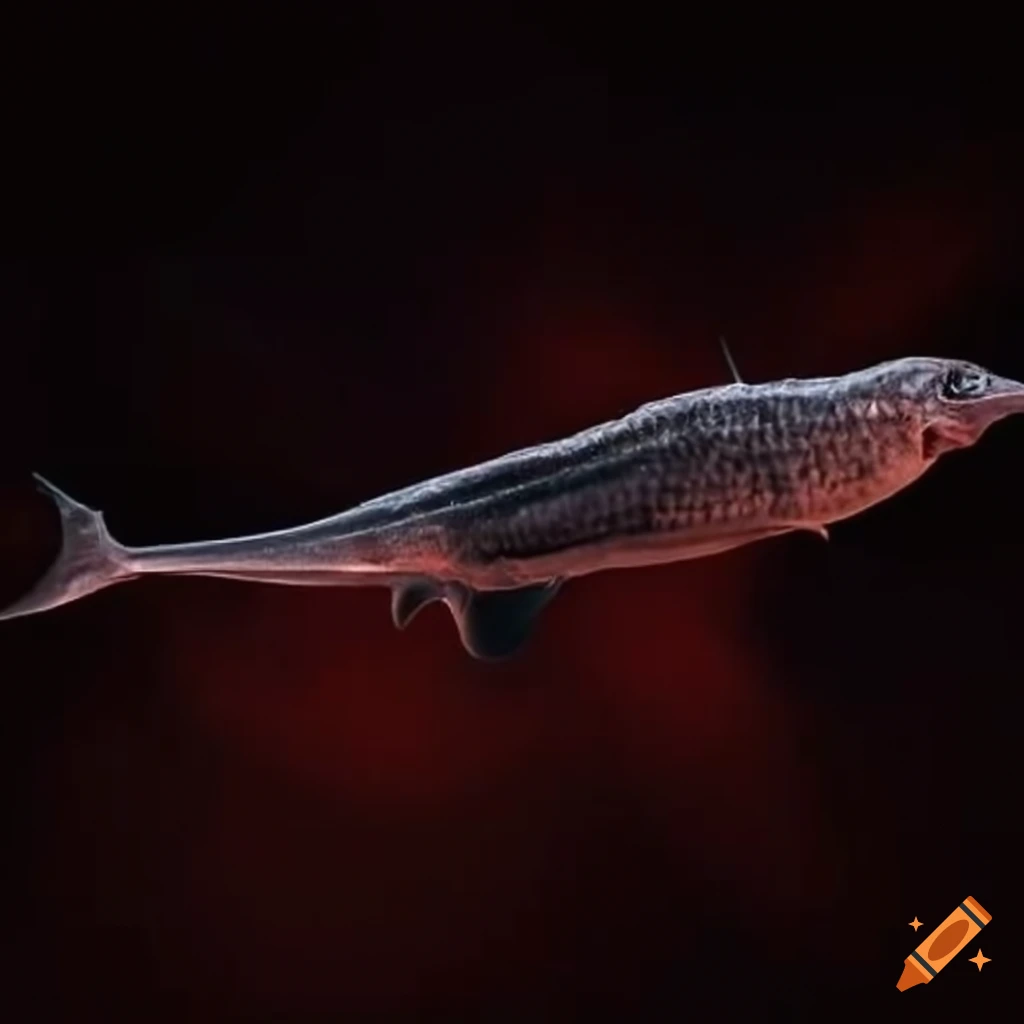 Giant menacing unnatural weapon seen from below on Craiyon