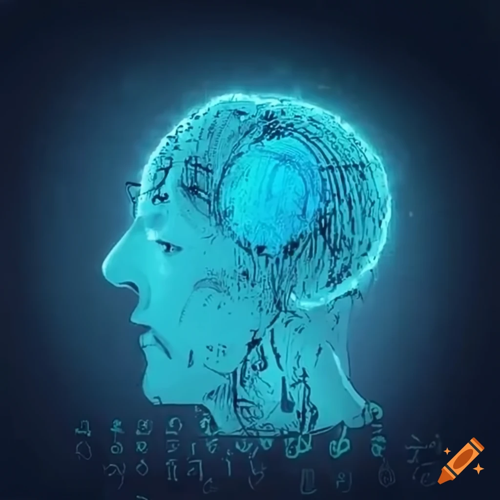 Programmers at laptops gazing at code snippets on a whiteboard on Craiyon