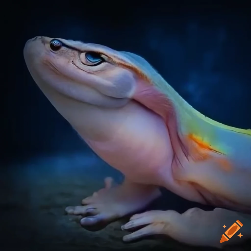 Full color cute and weird animals on Craiyon