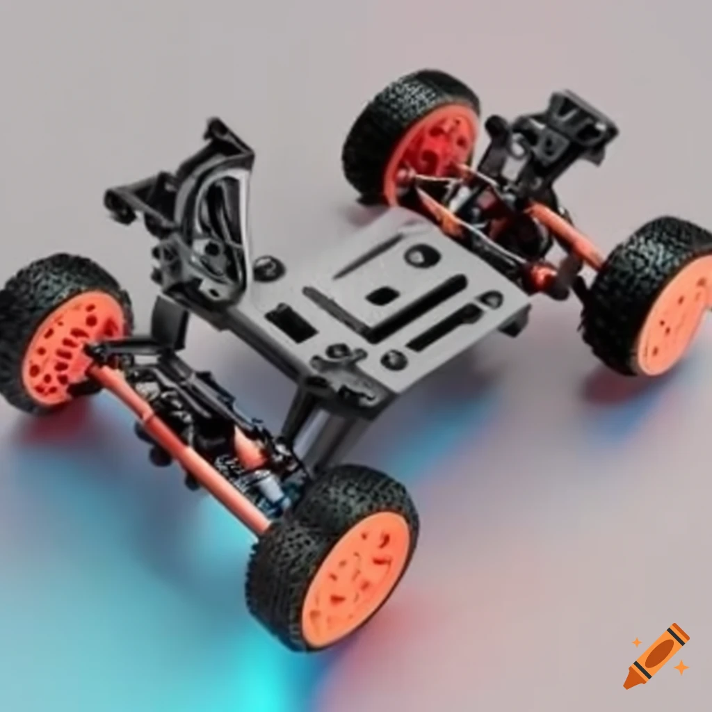 Base chassis designs for rc cars underfloor view on Craiyon