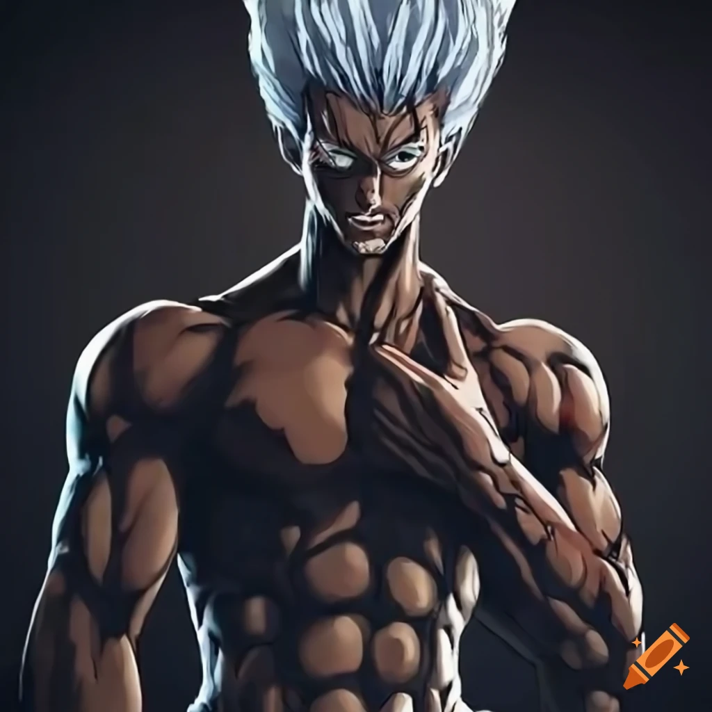 Garou character on Craiyon