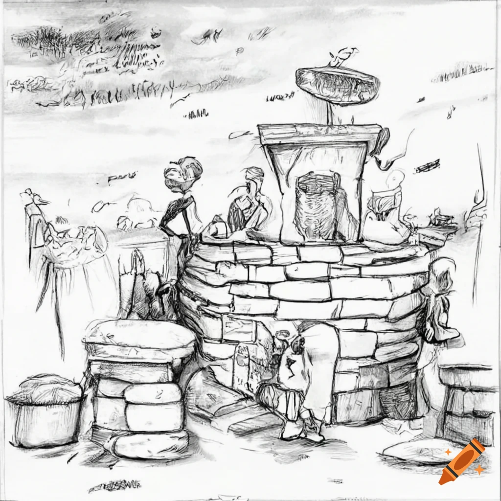 Editorial cartoon on well-developed countries on Craiyon