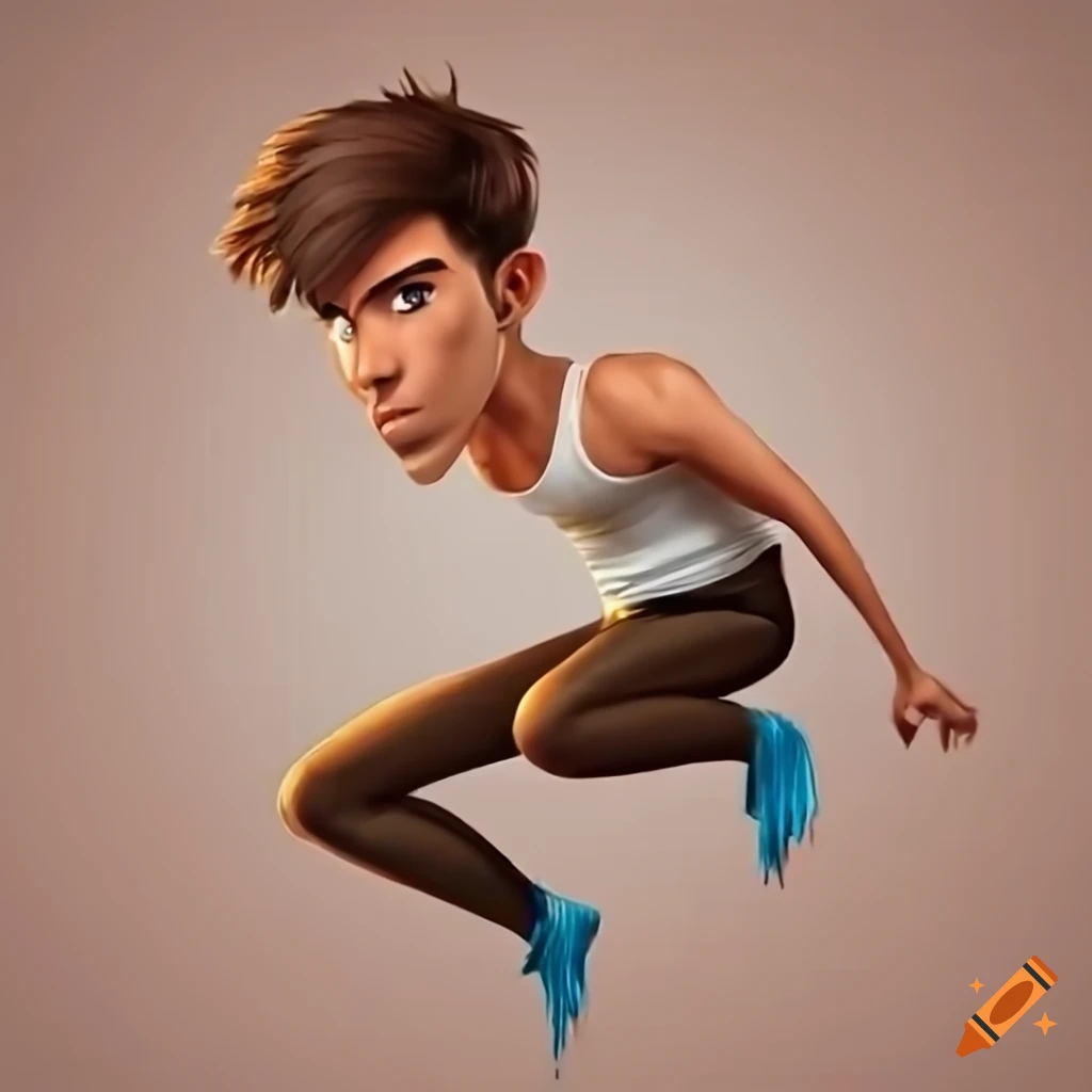 Handsome Argentine Young Man With Chocolate Brown Hair And Hazel Eyes