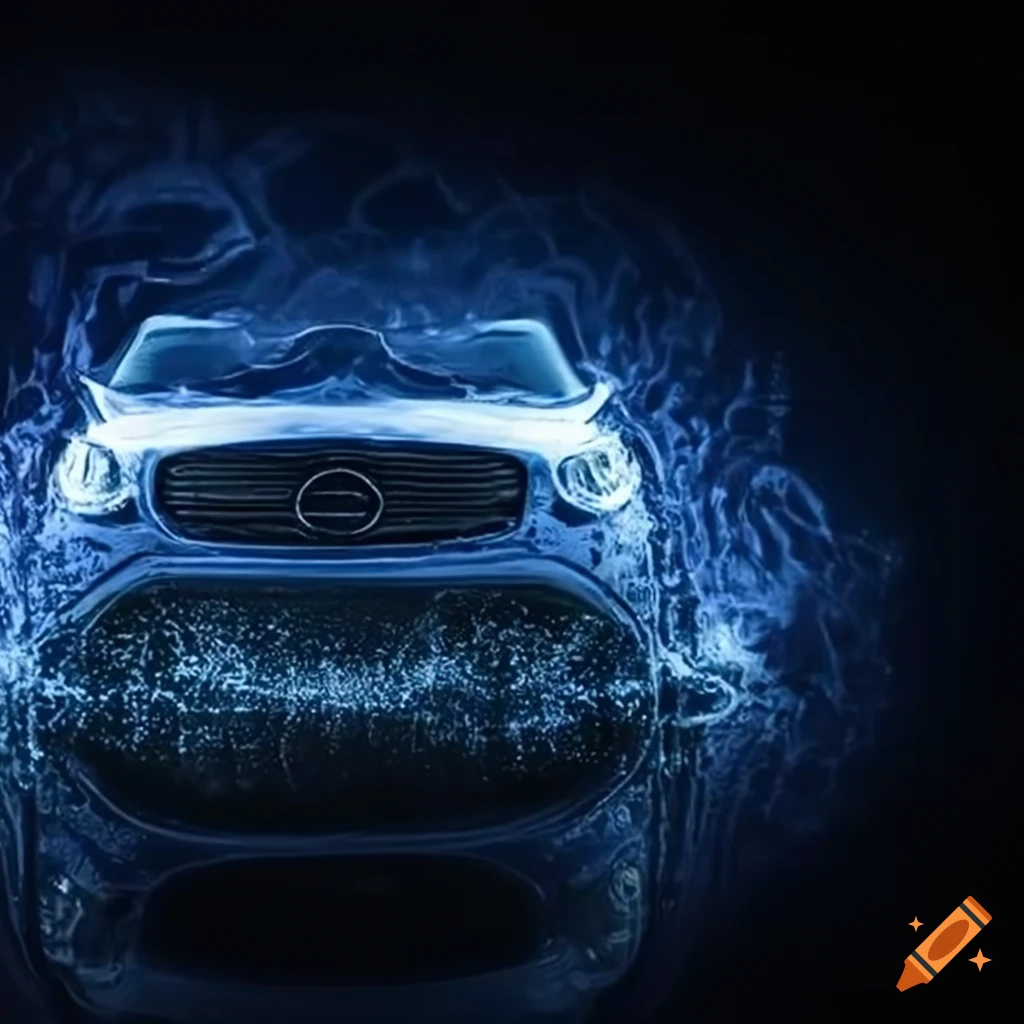 Genie logo design granting car detailing services on Craiyon