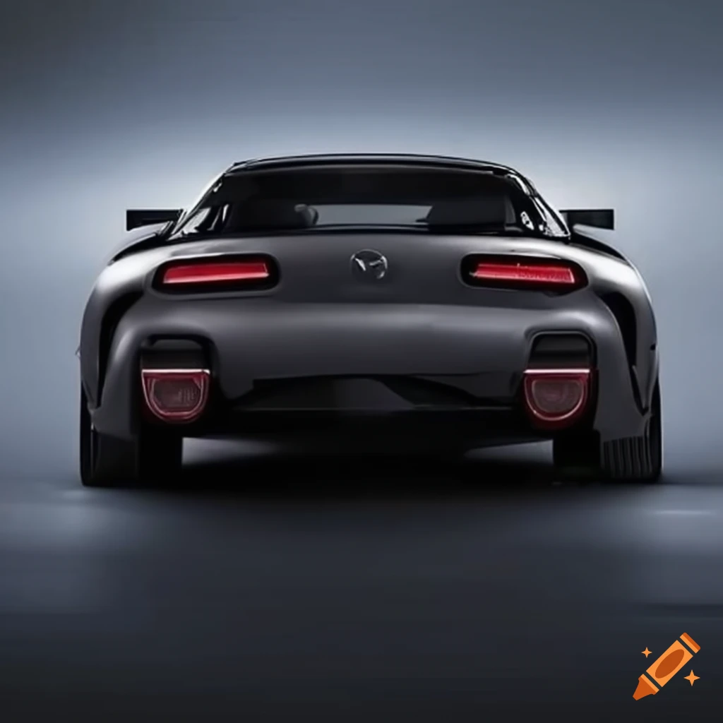 Concept design of a futuristic mazda rx-7 on Craiyon