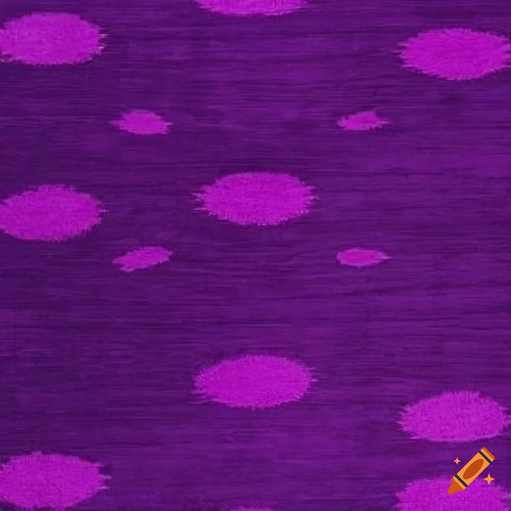 Purple cute rug pattern on Craiyon