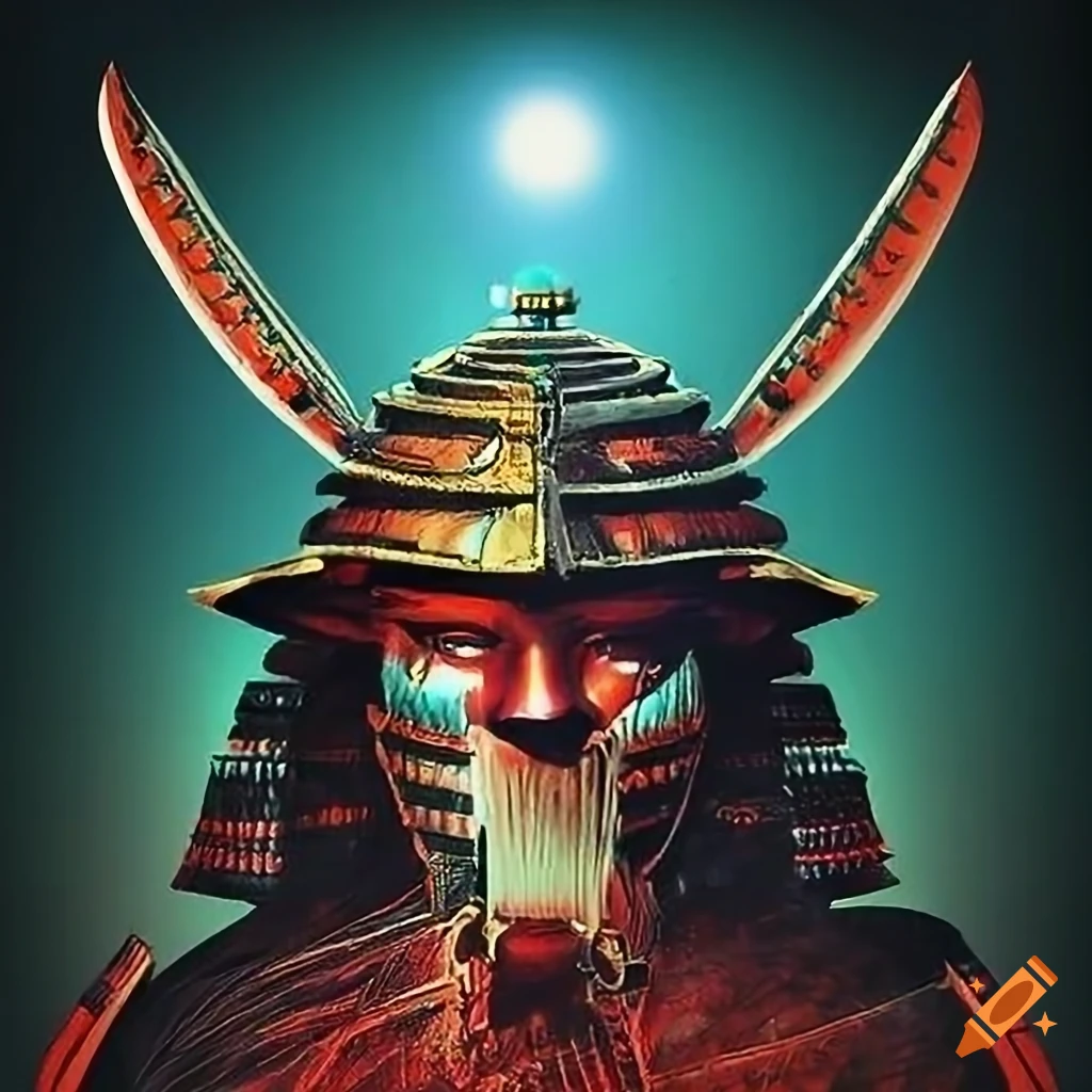 Album cover art for 'the way' depicting a samurai turned ronin seeking ...