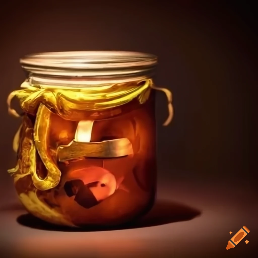 Small jar with balm in dungeons & dragons style on Craiyon