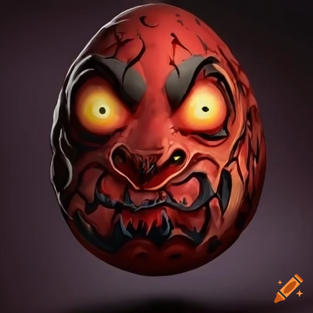 Demon egg on Craiyon