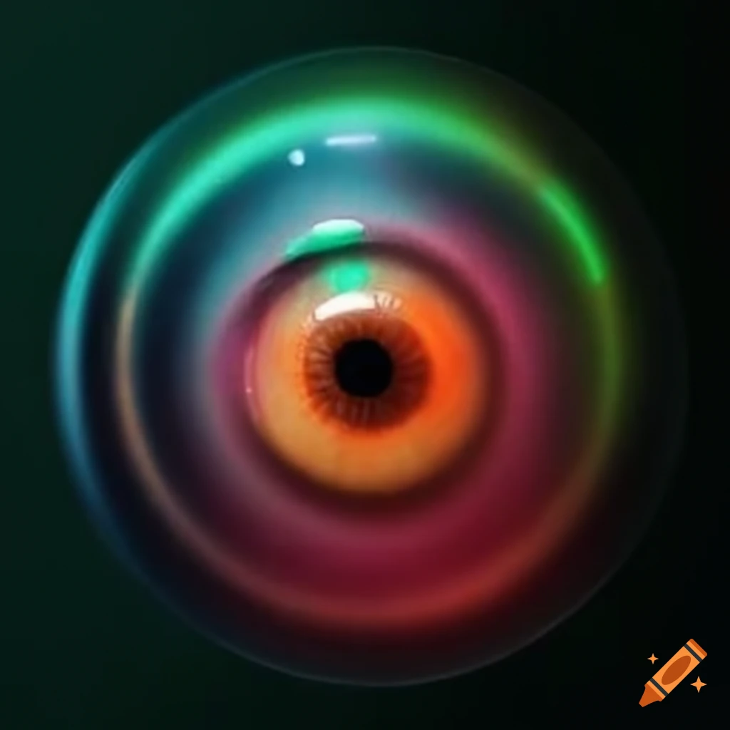 Electronic eye on Craiyon