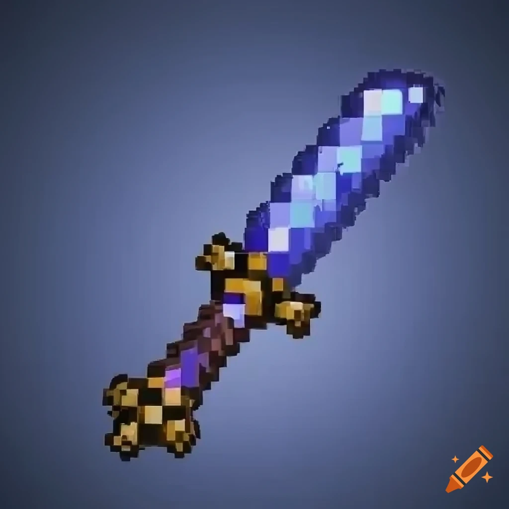 Minecraft soul of luna sword on Craiyon