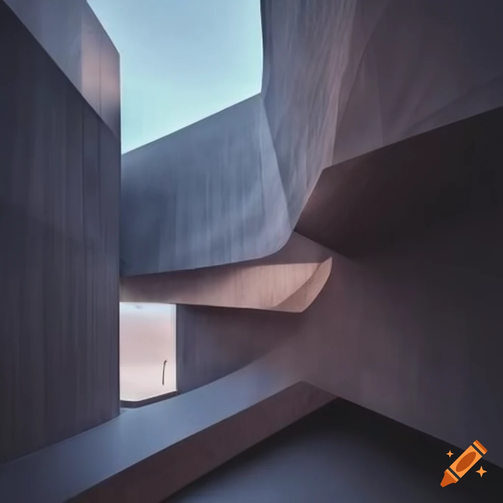 Architecture with element on Craiyon