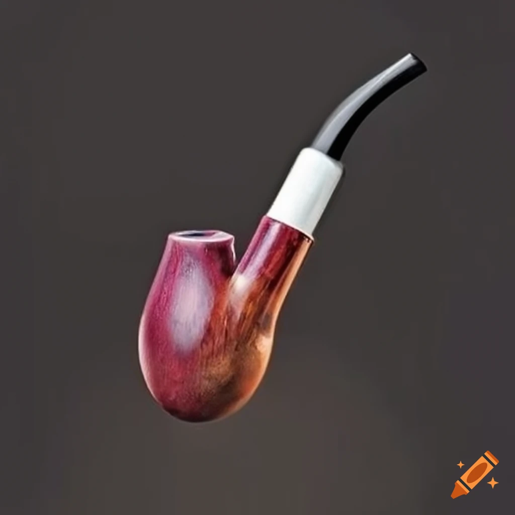 Lips smoking pipe on Craiyon