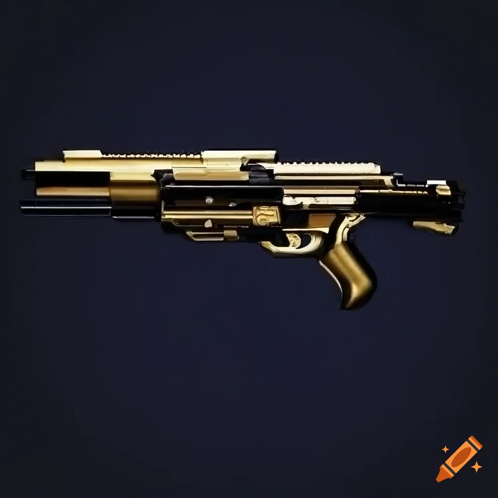 Star wars tl-50 heavy repeating blaster rifle with unique design on Craiyon