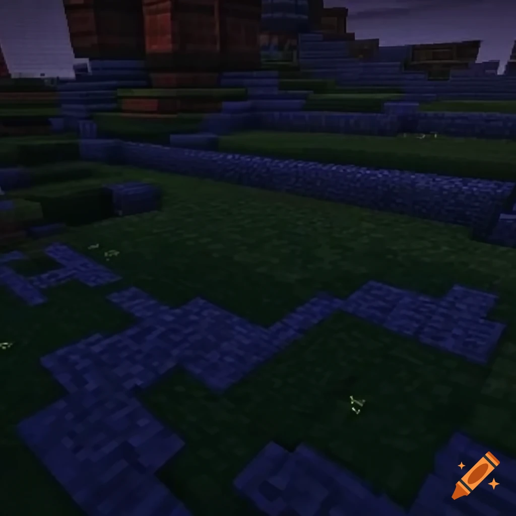 Minecraft on Craiyon