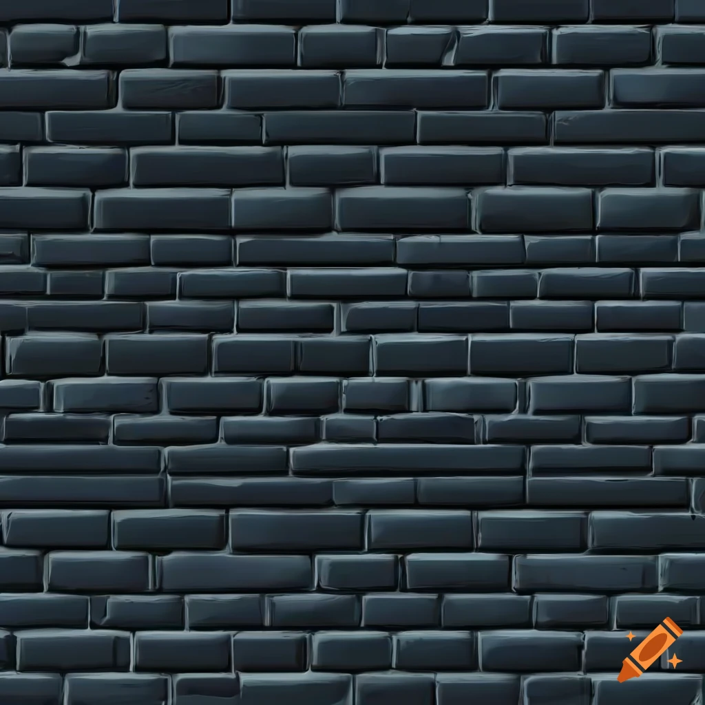 Seamless texture of a futuristic brick wall in 2d on Craiyon