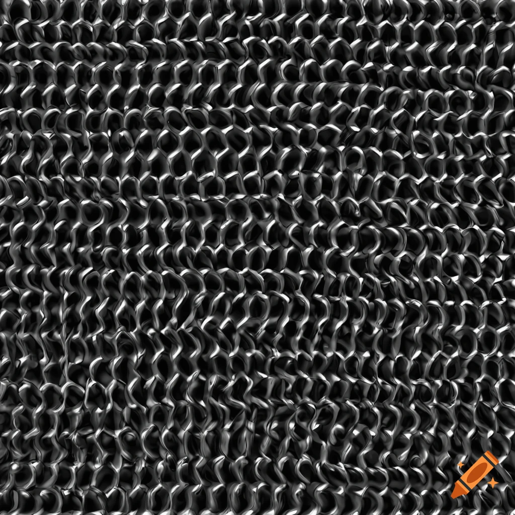 Seamless chainmail texture on Craiyon