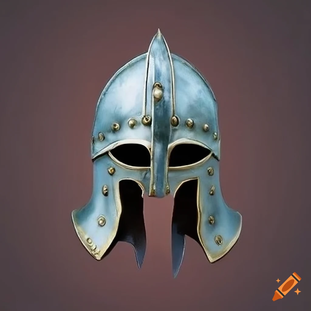 Ancient tridents and stoic weapons helmet on Craiyon