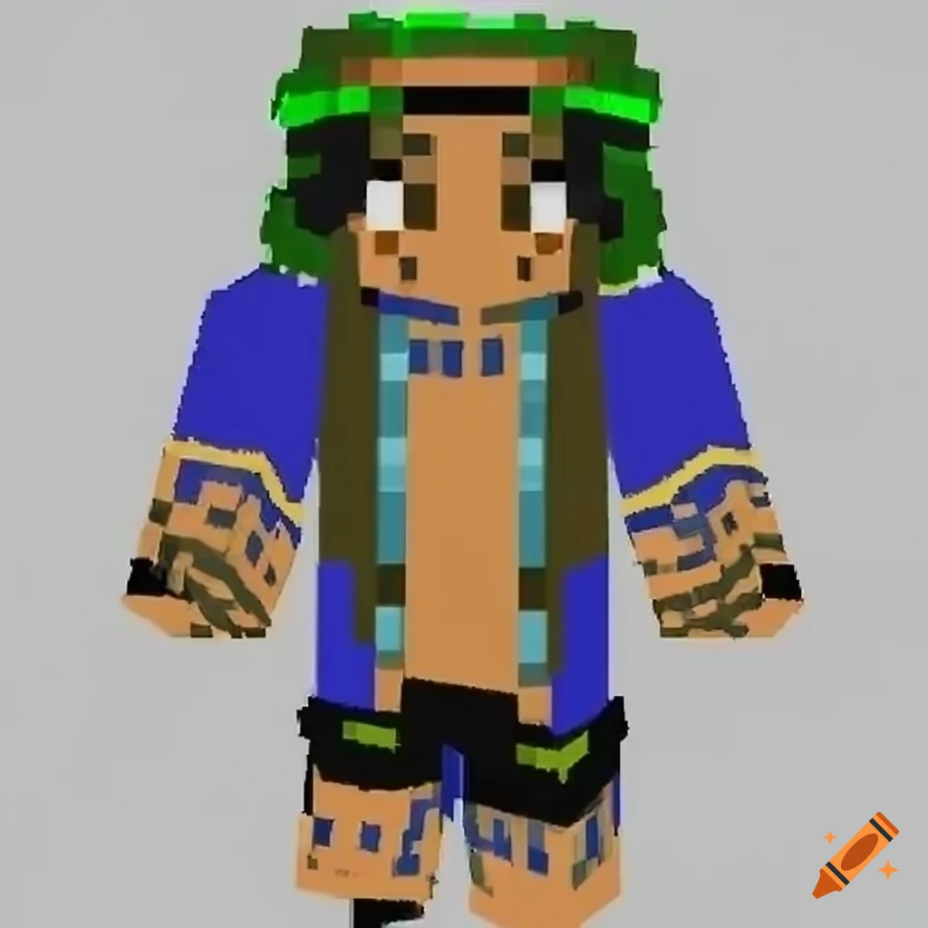 Wiz khalifa in minecraft skin style on Craiyon