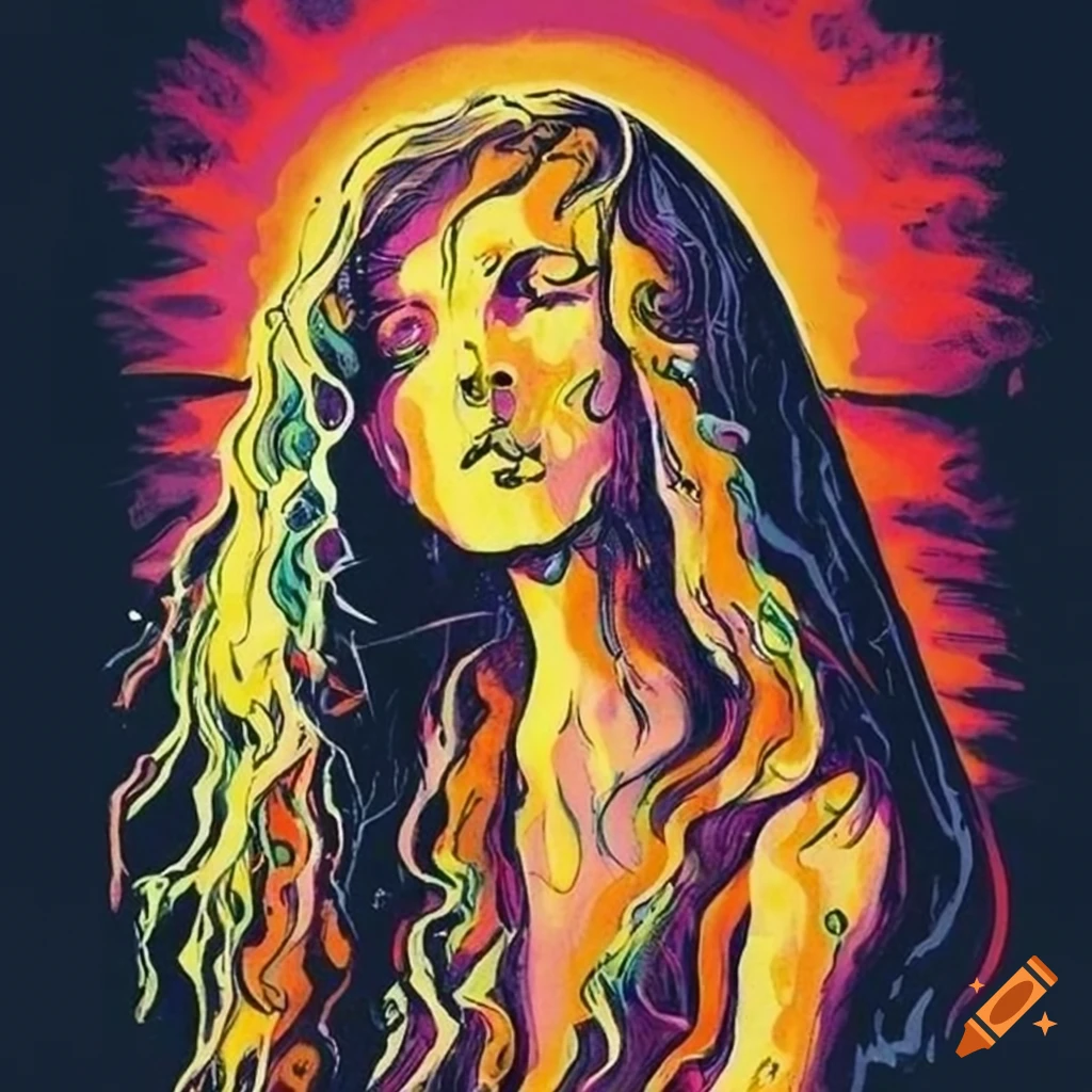 Vintage ink retro art ghost poster on Craiyon