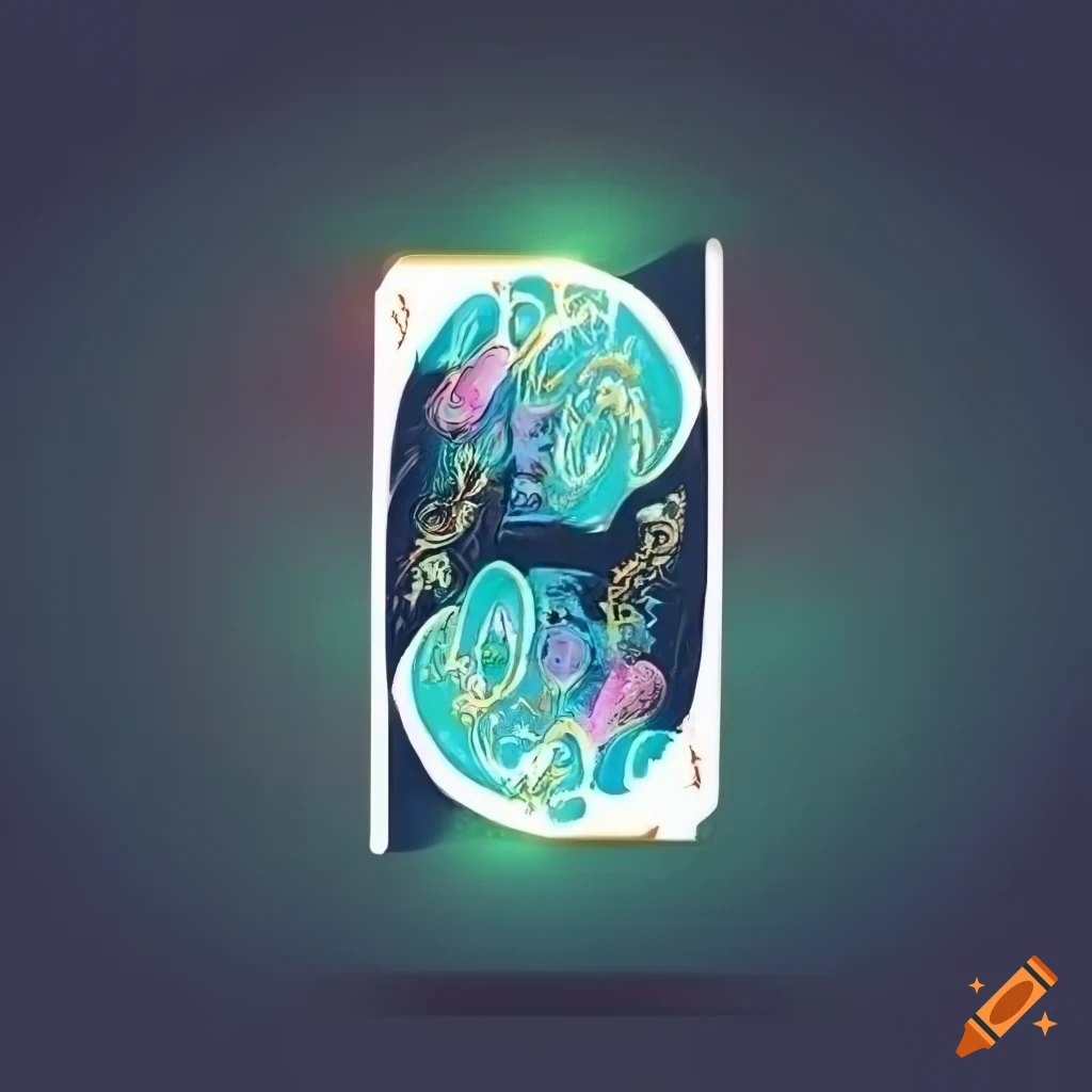 Collection cards logo on Craiyon