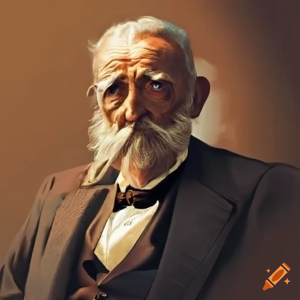 Spanish wealthy old man on Craiyon